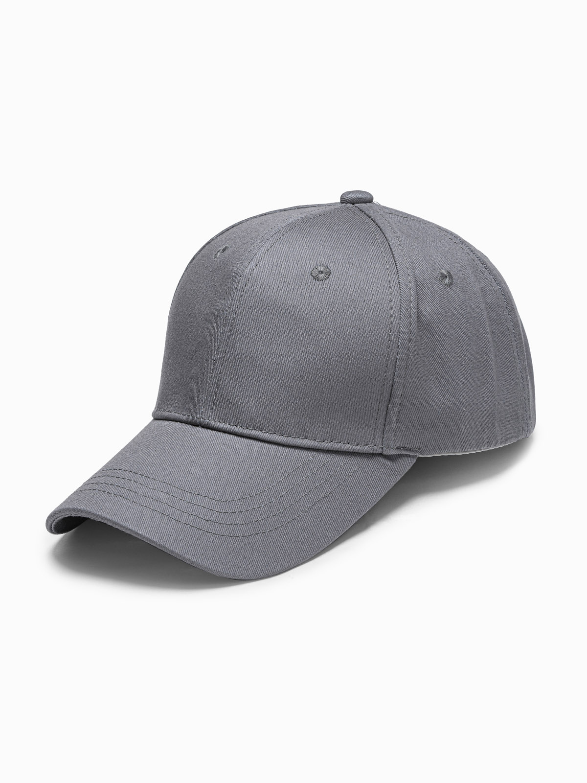 Men's cap - grey H086 | Ombre.com - Men's clothing online