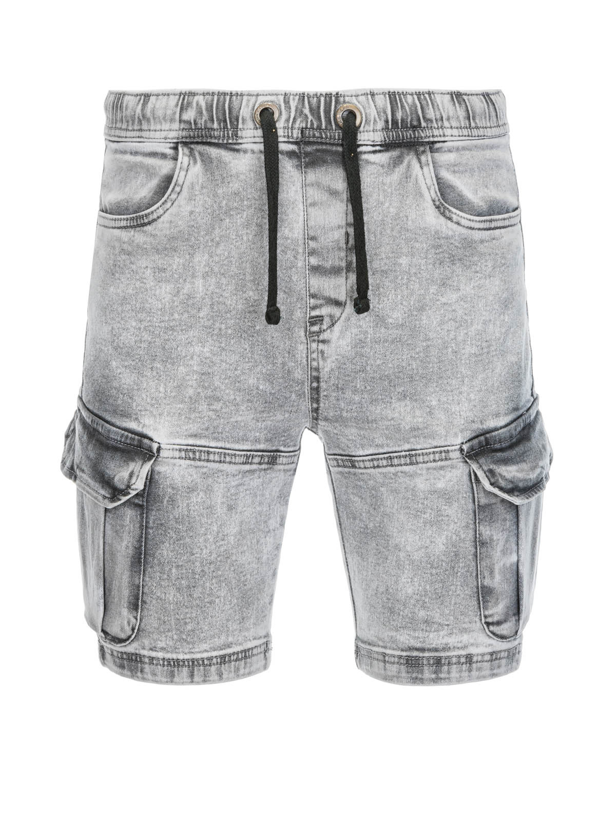 Men's denim shorts - grey W362 | Ombre.com - Men's clothing online