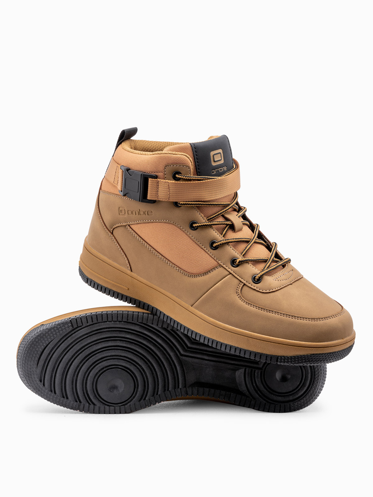 Men's sneakers - camel T317 | Ombre.com - Men's clothing online