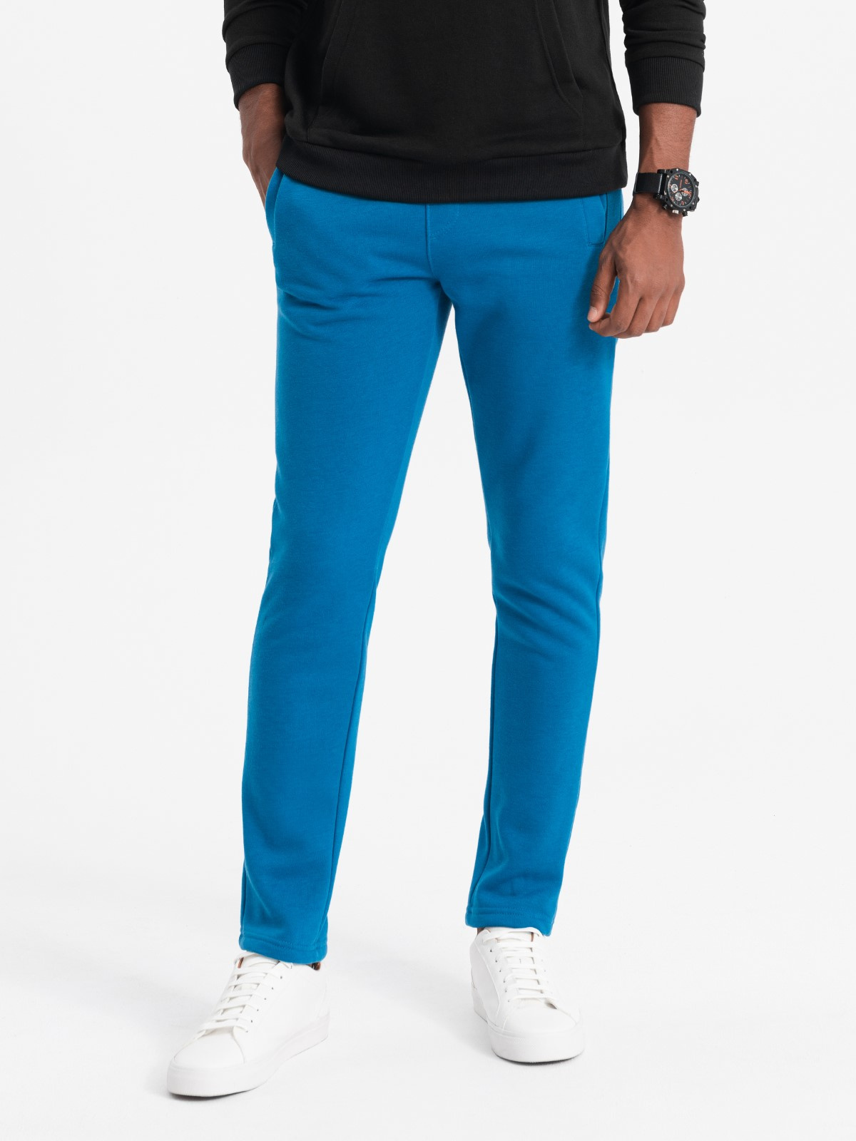 Men's sweatpants - blue P866 | Ombre.com - Men's clothing online