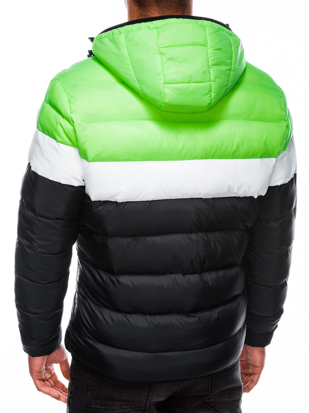 Jacheta matlasata de toamna barbati - verde C434 verde | Sale_old ...